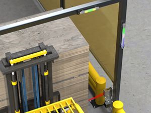 Illuminated Forklift Guidance