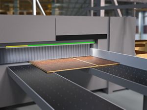 Operator Guidance on a Panel Saw