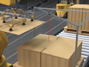 机器人撑箱机显示堆垛水平