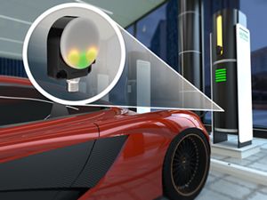 Electric Vehicle Detection at Charging Stations