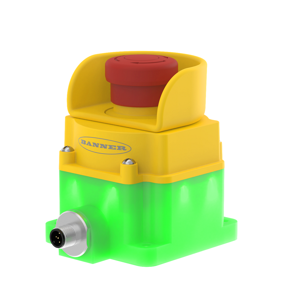 emergency stop button shroud