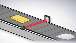 B25 Wide Beam Retroreflective Sensor
