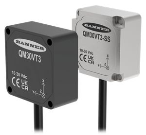 QM30VT3 High-Performance 3-Axis Vibration and Temperature Sensor with ...